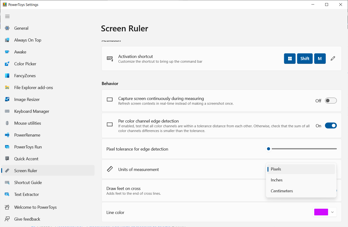 [Screen Ruler] Add units of measure support by yuyoyuppe · Pull Request ...
