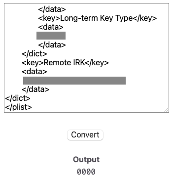 Apple Device IRK Converter Outputs 0000 · Issue #817 · ESPresense ...