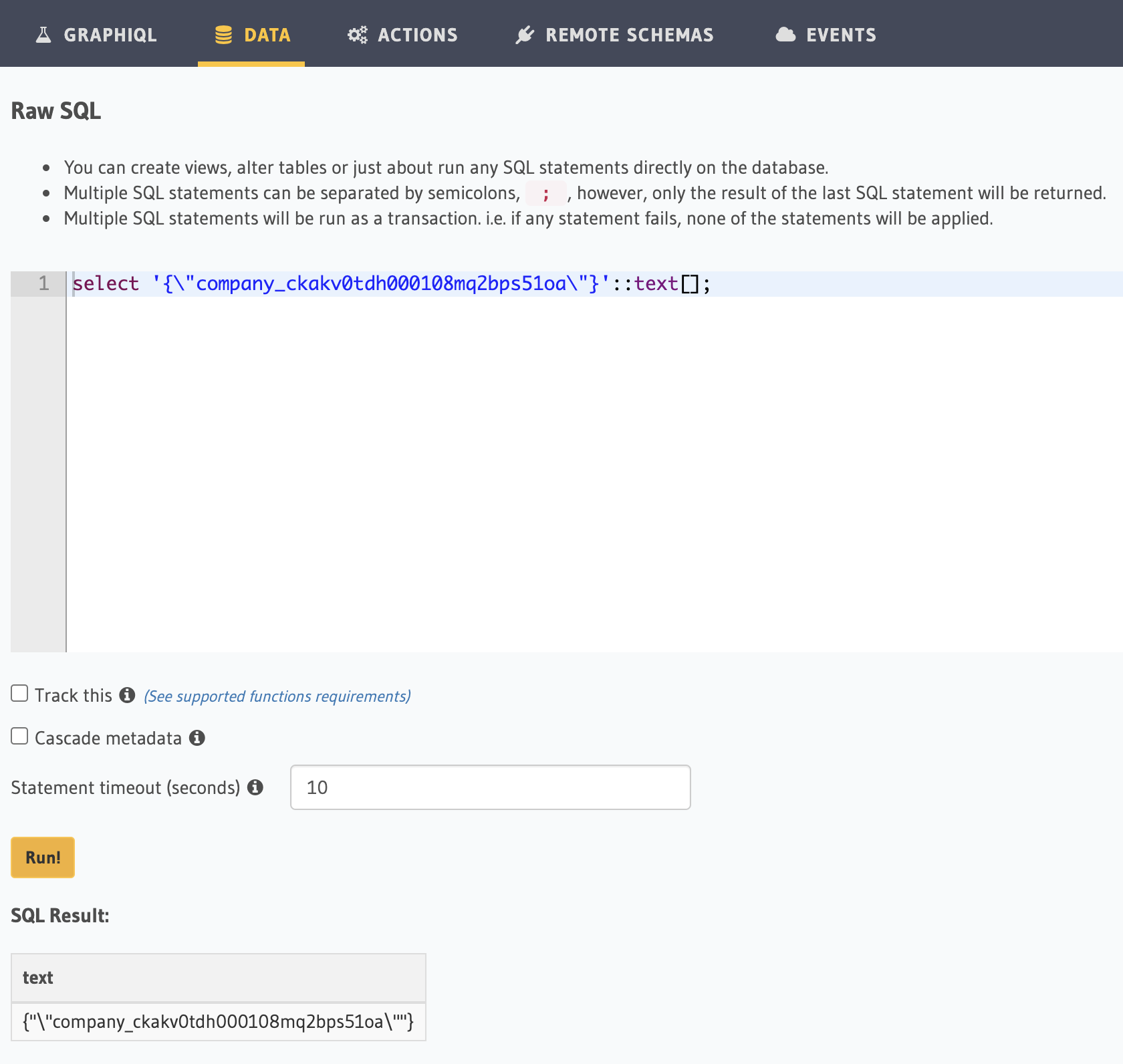 Permission rule error for an array in AWS Cognito stringfied JWT token · Issue #5578 · hasura ...