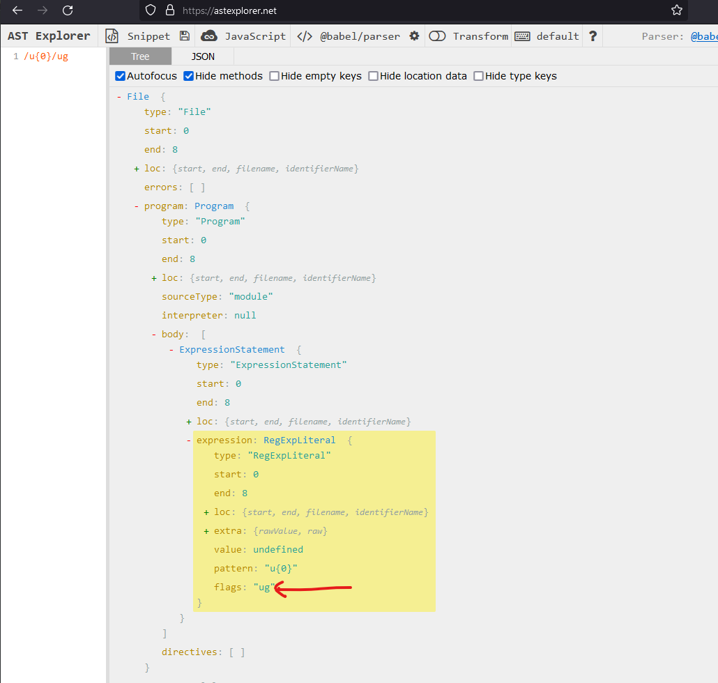 The Regex `u 0 ` Mutates To Invalid Syntax In Node 18 · Issue 163 · Stryker Mutatorweapon