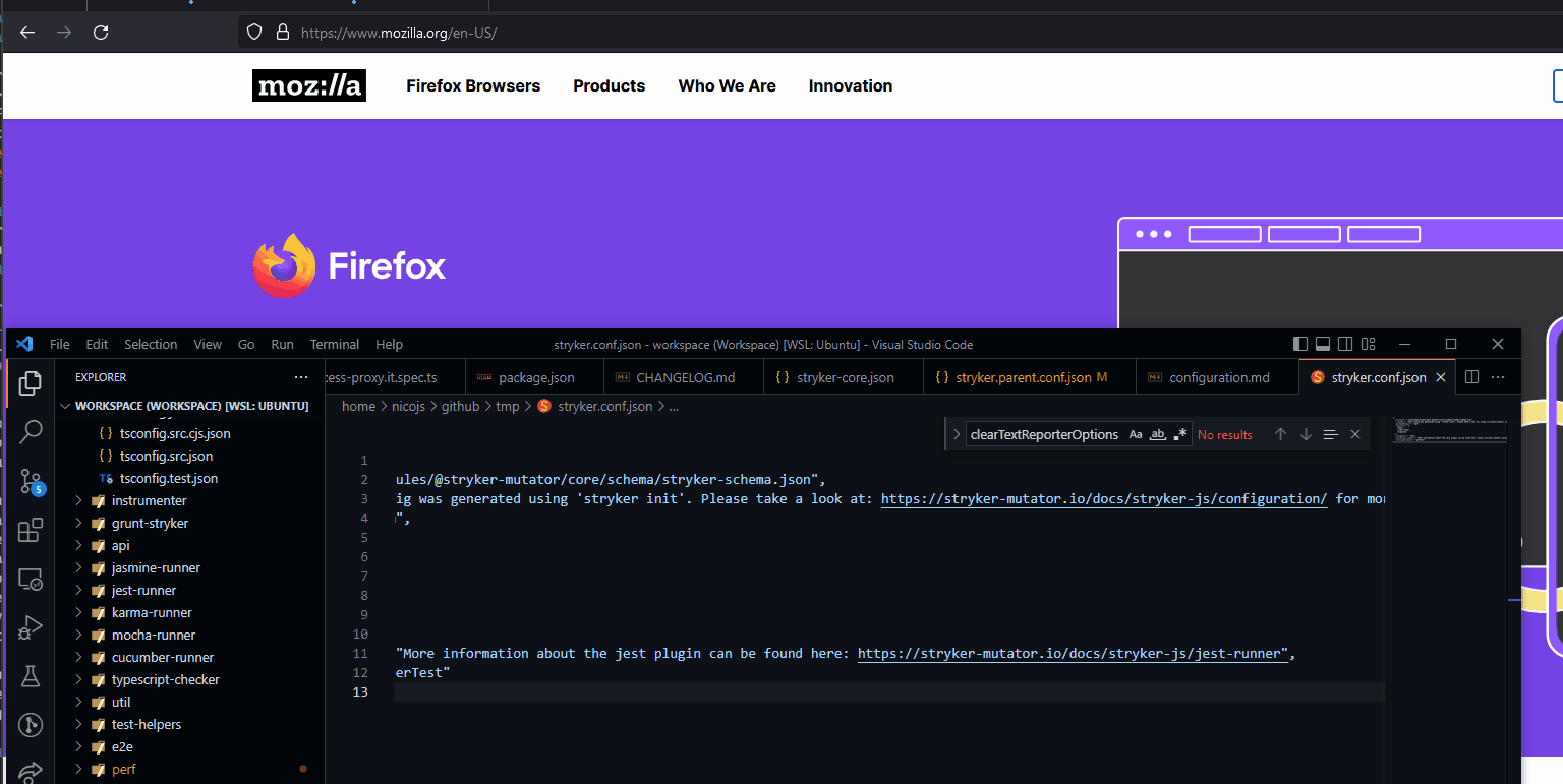 404 After Clicking The Link For The Test Runner Documentation · Issue 3829 · Stryker Mutator