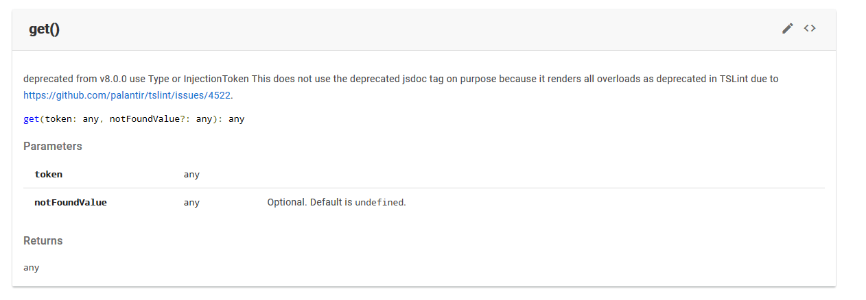 Testbedget Is Considered Deprecated By The Docs · Issue 30906 · Angularangular · Github 