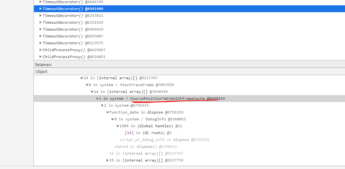 Memory leaks in both the mocha runner and the jasmine runner · Issue #2461 · stryker-mutator ...