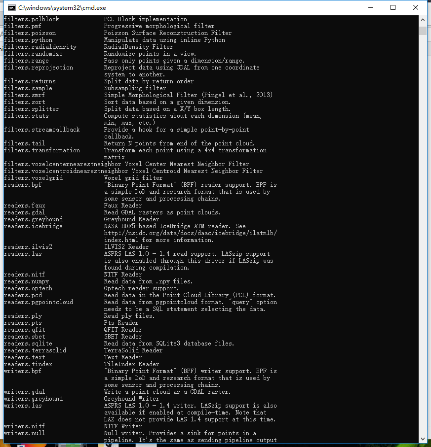 RuntimeError: Couldn't create filter stage of type 'filters.python'. · Issue #8 · PDAL/python ...