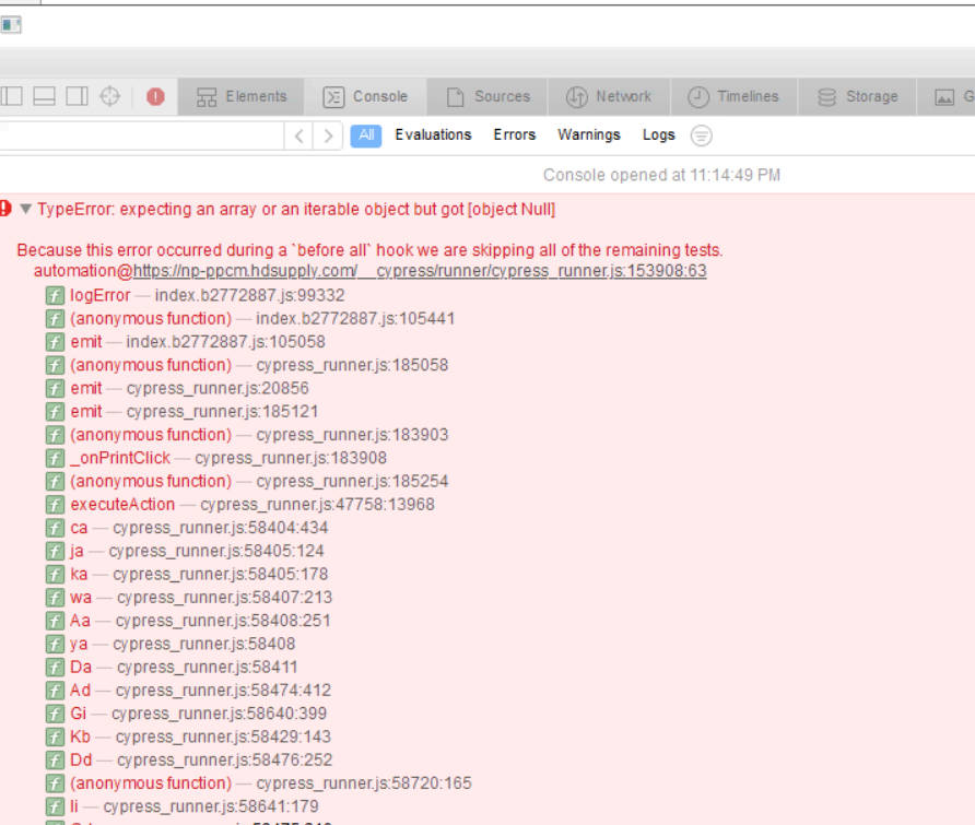 Custom Commands Are Failing With Webkit · Issue 24136 · Cypress Io Cypress · Github