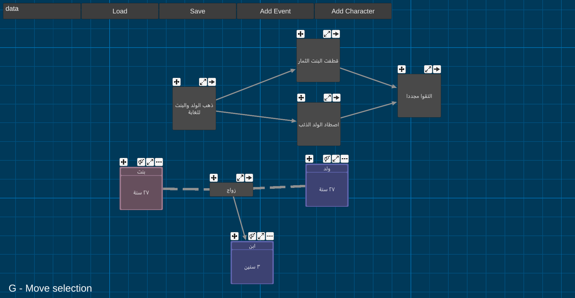 GitHub - amrzewail/story-outliner: A visual node graphing tool for ...