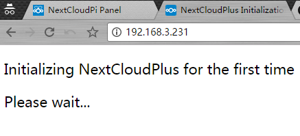 keep stopping in the initialiing page, any idea to solve? · Issue #483 · nextcloud/nextcloudpi ...