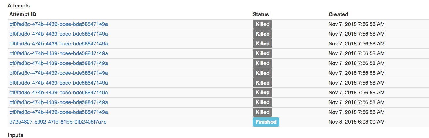 Duplicate kills and duplicate TaskAttempts on timeout · Issue #574 · StanfordBioinformatics/loom ...