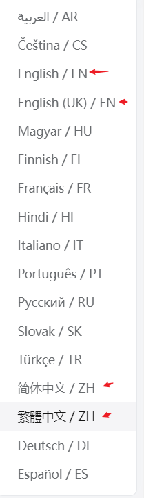 Different display of language · Issue #15381 · abpframework/abp · GitHub