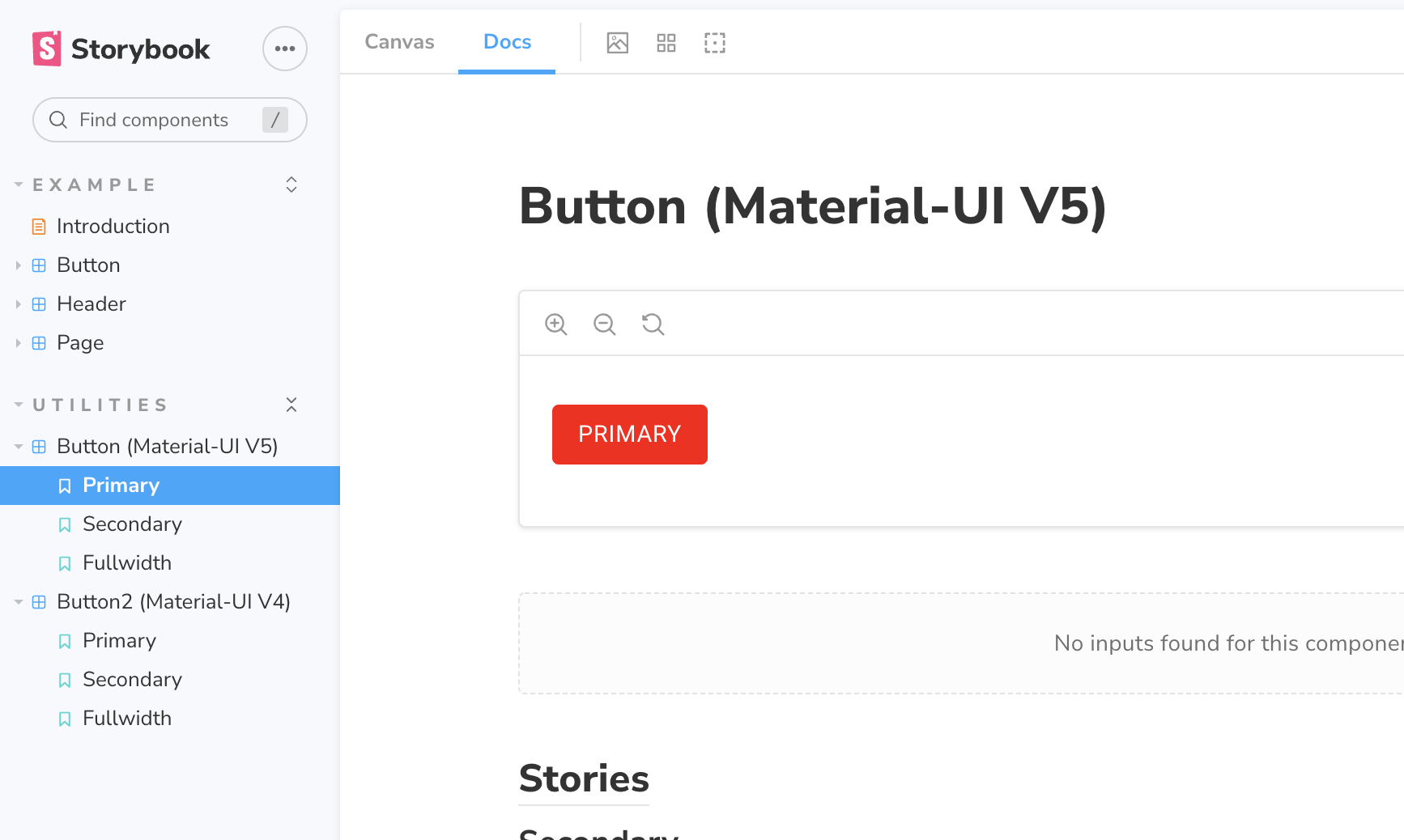 Mui V5 Does Not Appear In Storybook Docs Tab · Issue 28716 · Mui Material Ui · Github