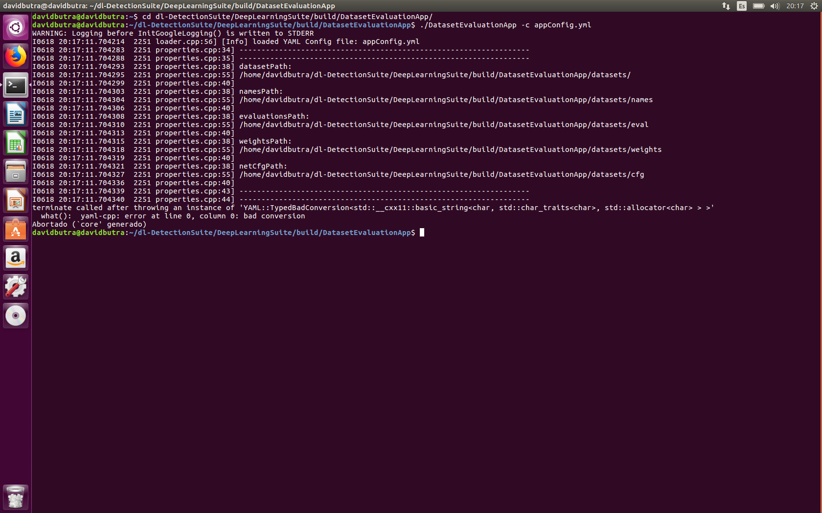 Error running Evaluator · Issue #144 · JdeRobot/DetectionMetrics · GitHub