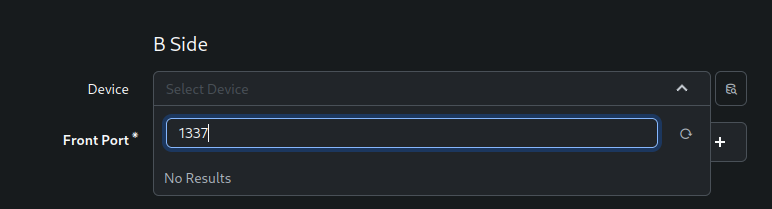 Improve User Experience When Adding Cables Extend Search · Issue 12705 · Netbox Community