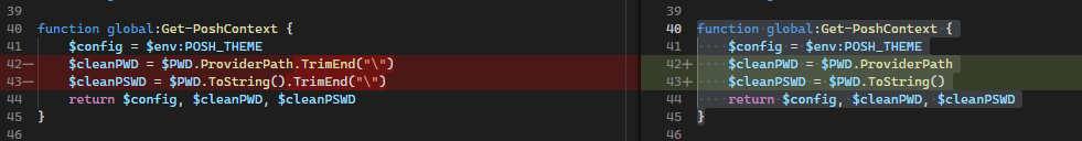 Path segment shows backslash when folder_separator_icon is set to ...