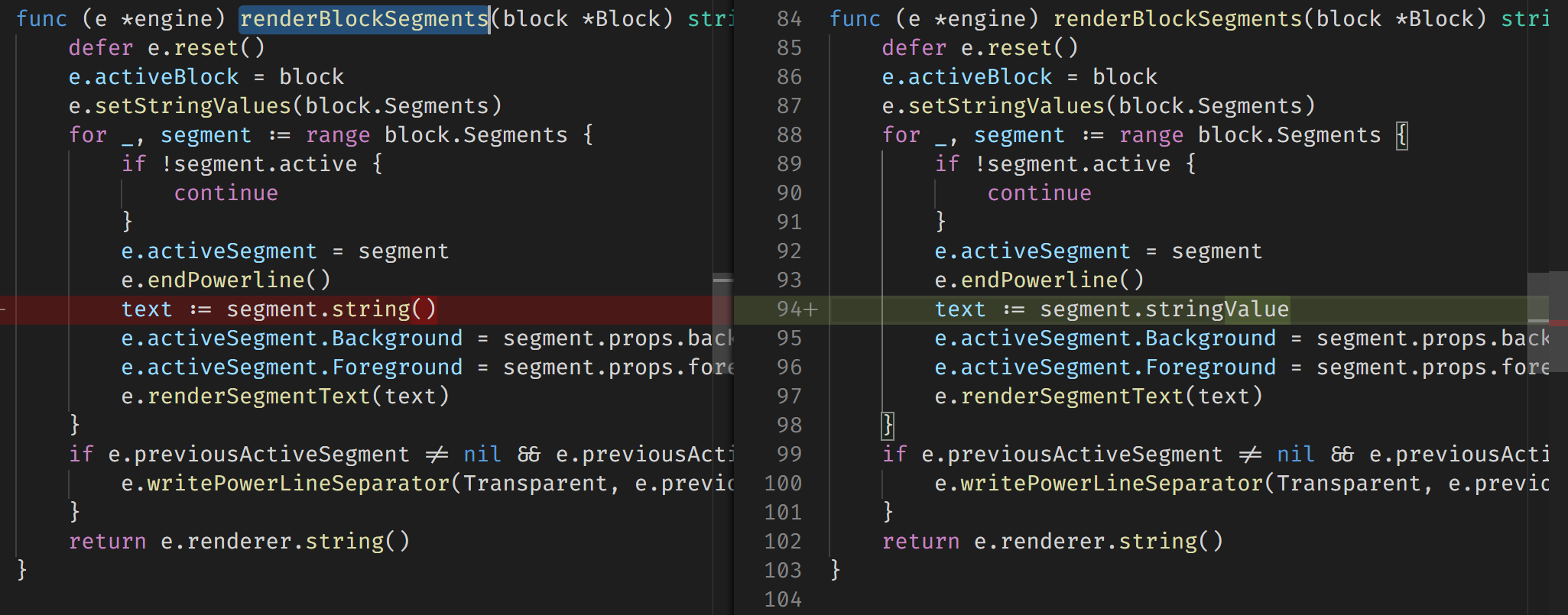 git segment string() is called twice · Issue #136 · JanDeDobbeleer/oh-my-posh · GitHub