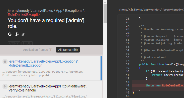 How to redirect user to 404 if he don't have role for that page? · Issue #65 · jeremykenedy ...