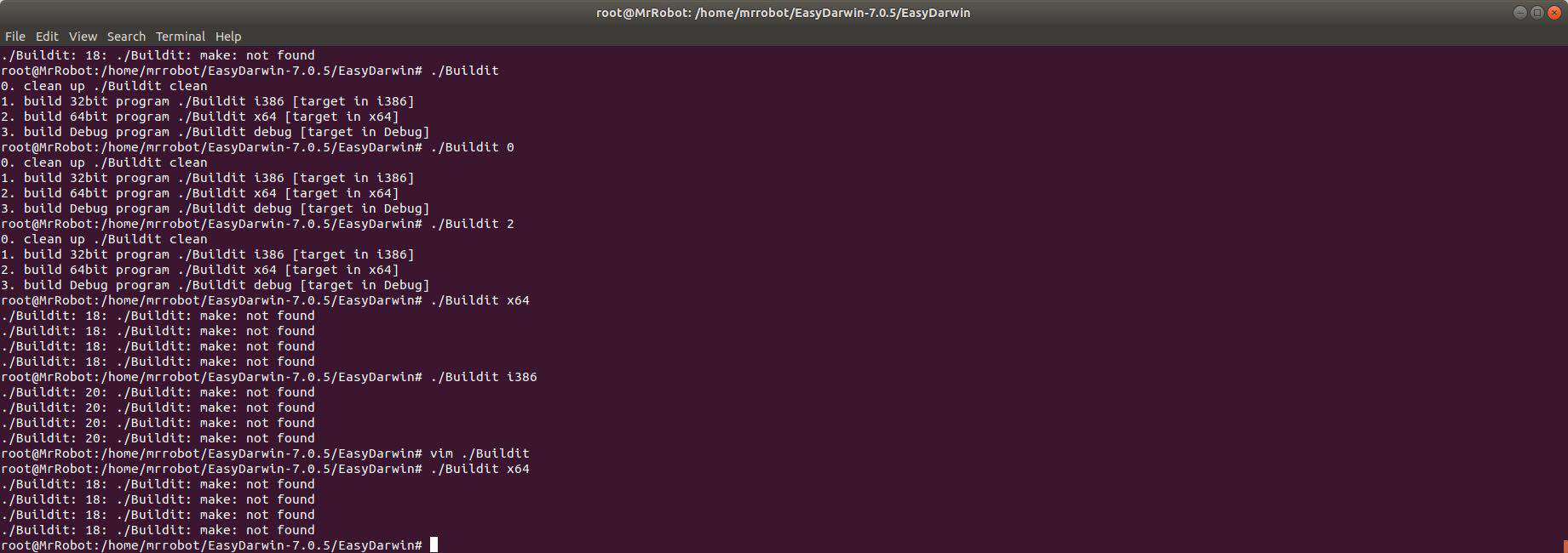 ubuntu17.10编译过程中错误 · Issue #76 · EasyDarwin/EasyDarwin · GitHub