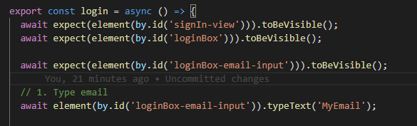 .typeText() action fail · Issue #2656 · wix/Detox · GitHub