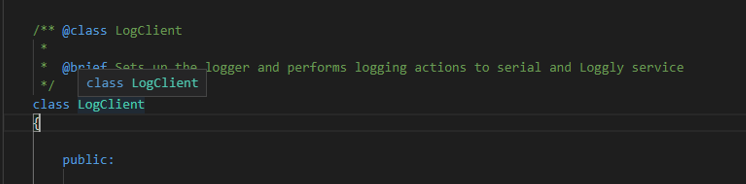Only Doxygen comments above function definition are parsed · Issue ...
