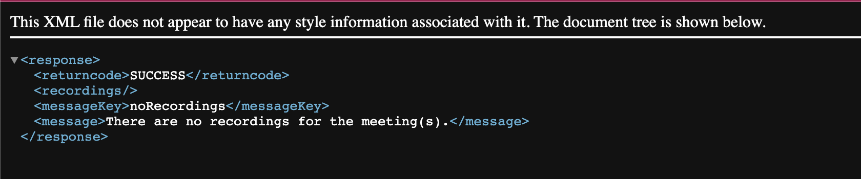 getRecordings API without recordID return empty · Issue #17815 · bigbluebutton/bigbluebutton ...