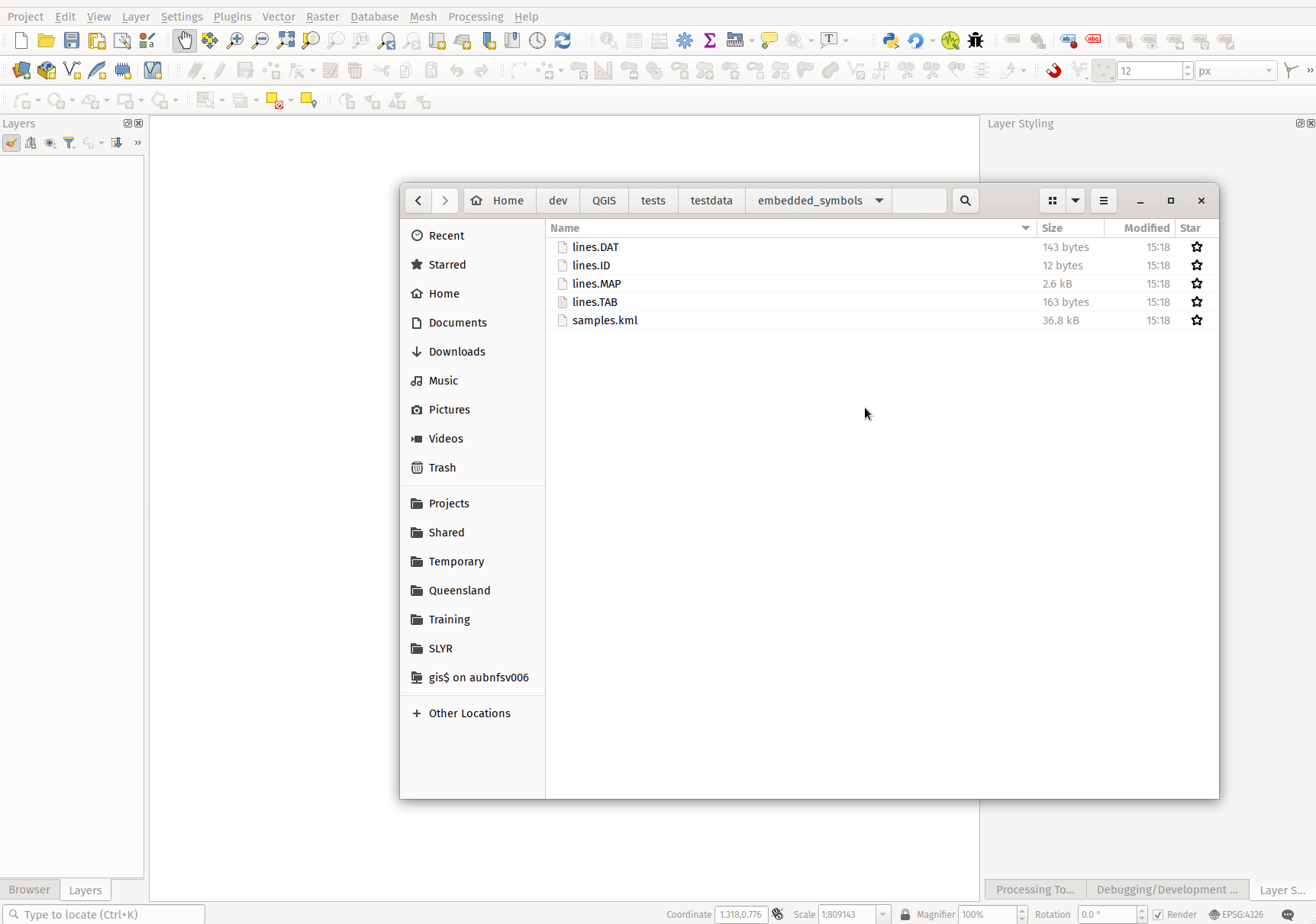 Expose OGR feature styles via a new "Embedded styling" renderer (Request in QGIS) · Issue #6571 ...