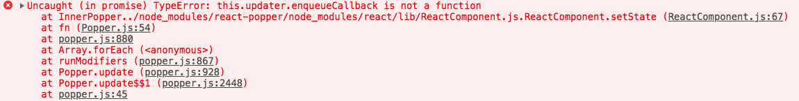 Popover Throws Typeerror Thisupdaterenqueuecallback Is Not A Function · Issue 3254 