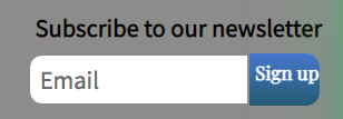 Bug Report: Subscribe to our newsletter UI needs fixing. · Issue #388 · SauravMukherjee44/Aec ...