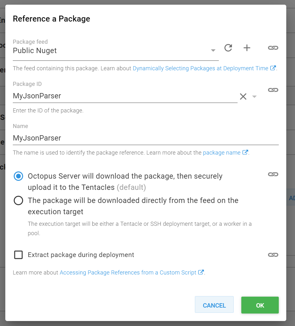 Script step Package references does not allow non-acquisition of non-docker packages · Issue ...