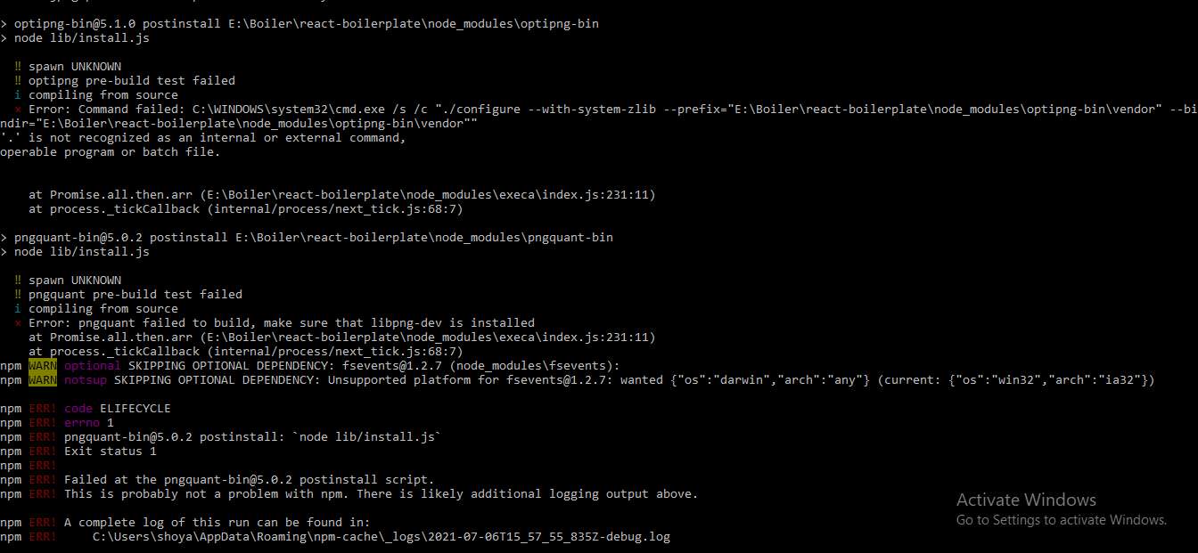 Error: pngquant failed to build, make sure that libpng-dev is installed · Issue #3023 · react ...