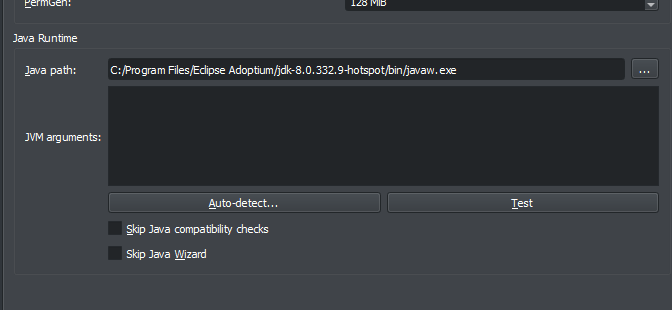 PolyMC not starting JVisualVM with correct Java version · Issue #849 · PolyMC/PolyMC · GitHub