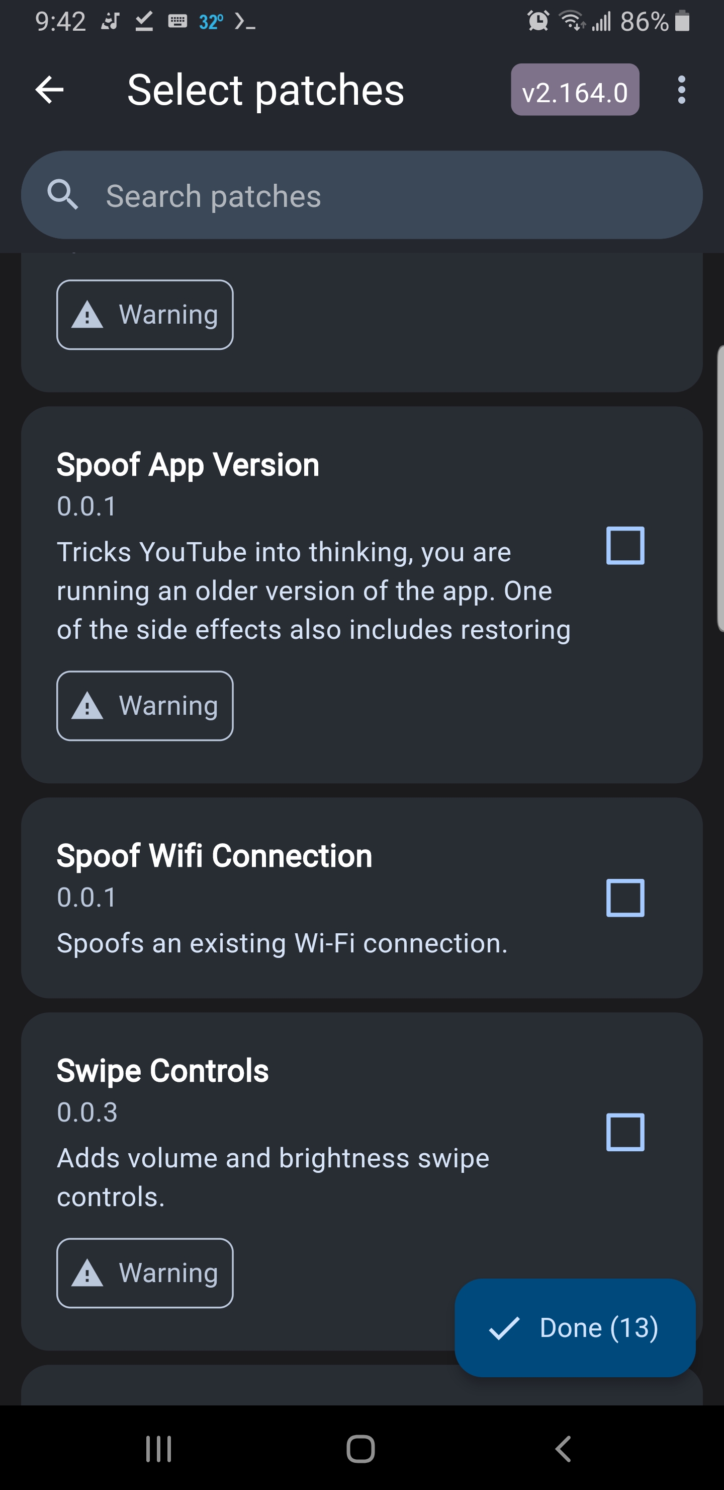 some patch descriptions get cut off · Issue #734 · ReVanced/revanced-manager · GitHub