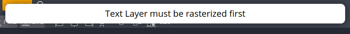 Text layer must be rasterized in order to delete it? · Issue #2323 ...