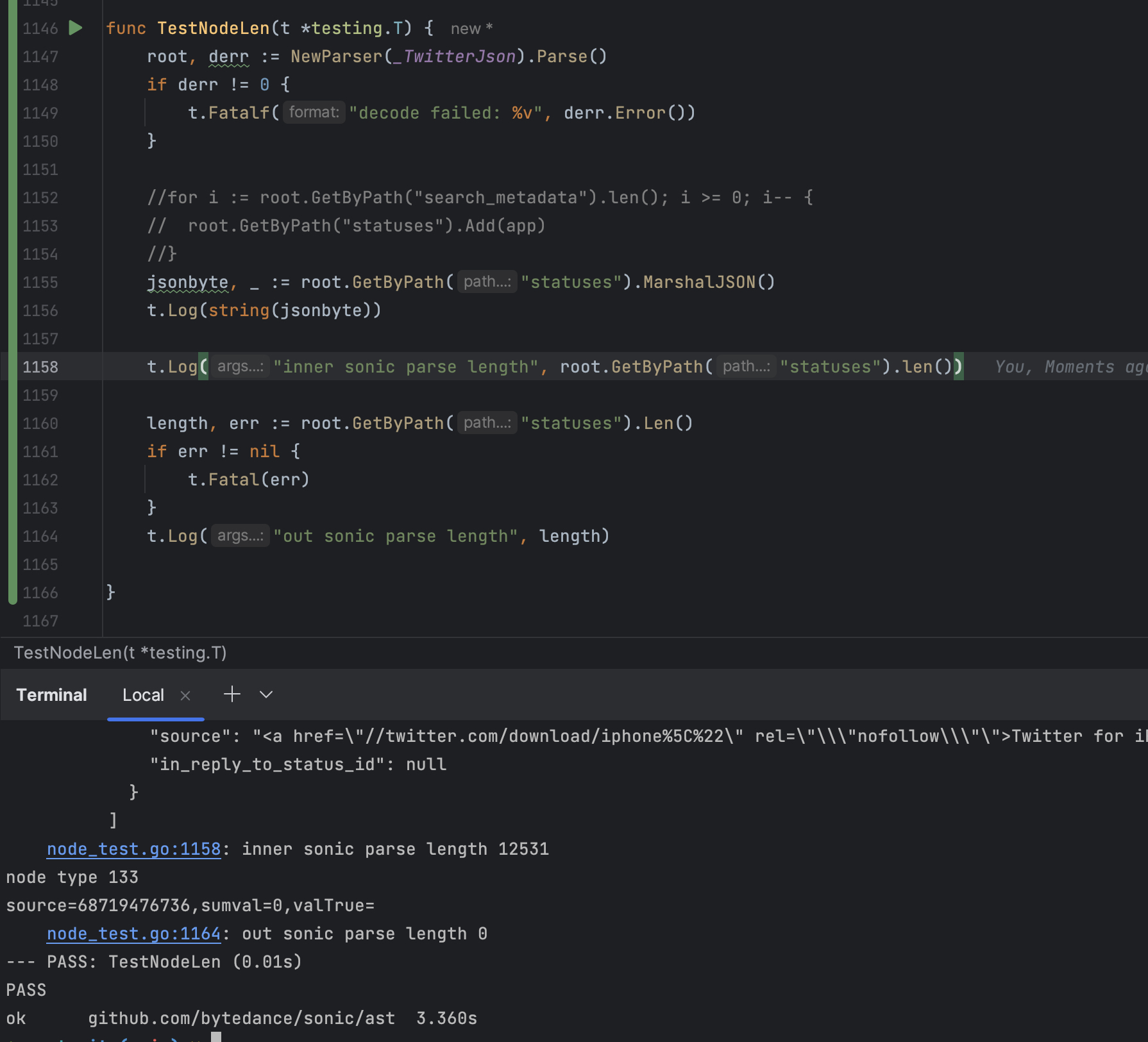 Sonic Node Can T Get Length By Node Len Method · Issue 349 · Bytedance Sonic · Github