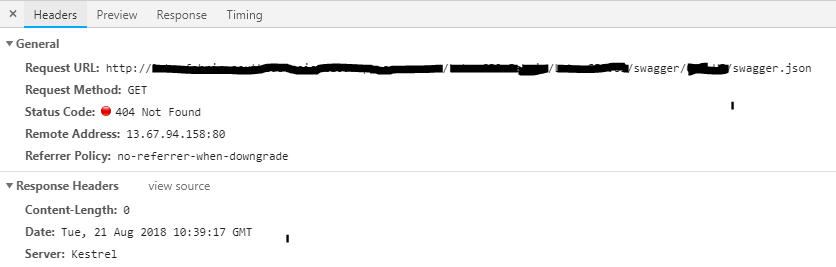 swagger.json not found with Azure Service Fabric applications · Issue #857 · domaindrivendev ...