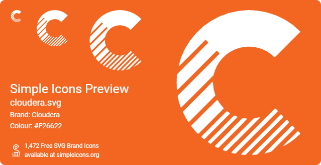 Cloudera Icon · Issue #1641 · simple-icons/simple-icons · GitHub