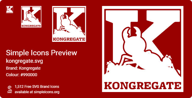 Kongregate · Issue #2489 · simple-icons/simple-icons · GitHub