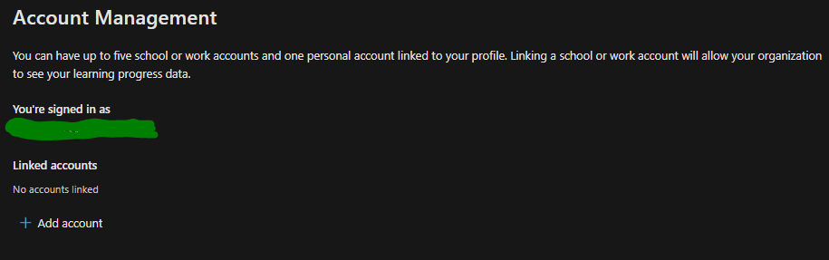 Better security for Adding Linked Accounts in MS Learn · Issue #3129 ...