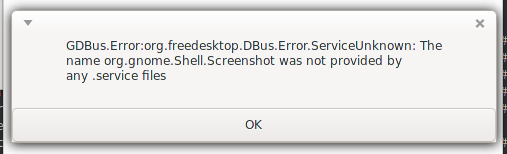 org.gnome.Shell.Screenshot was not provided · Issue #211 · paolostivanin/OTPClient · GitHub