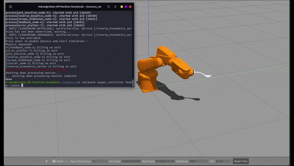 GitHub - RishavGH/jasper-controller: An inverse dynamics controller for ABB IRB 120 robotic arm.