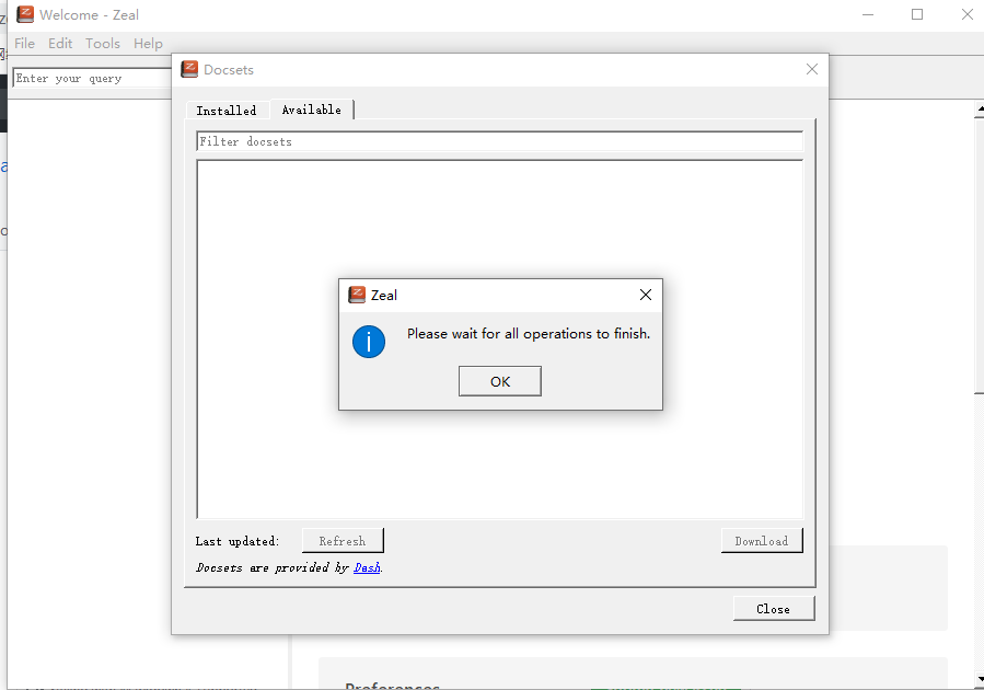 There is no doc can be listed in my zeal... · Issue #1241 · zealdocs/zeal · GitHub