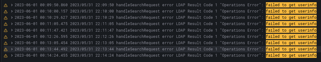 LDAP outpost: Operations error, failed to get userinfo · Issue #4138 · goauthentik/authentik ...