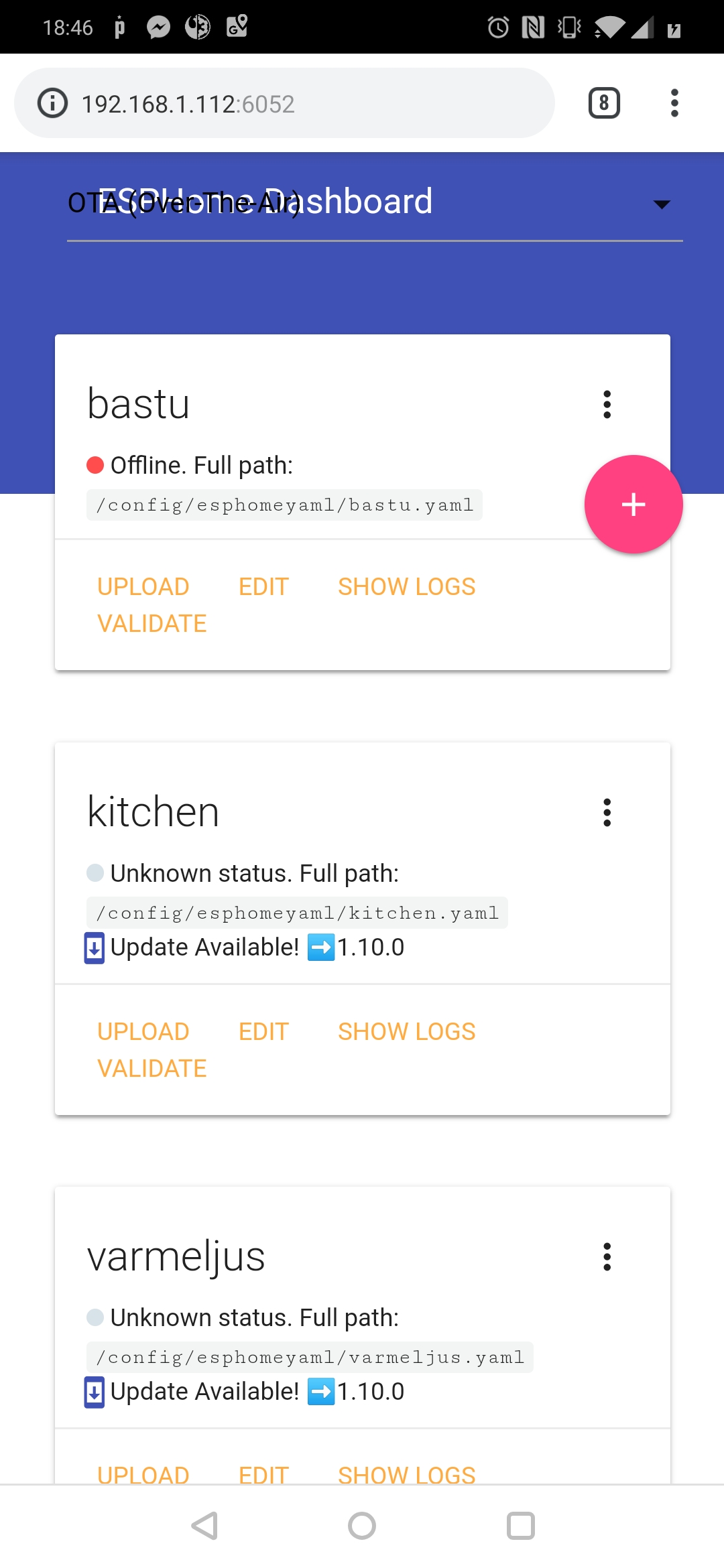 Shows as offline, but is online · Issue #324 · esphome/esphome · GitHub