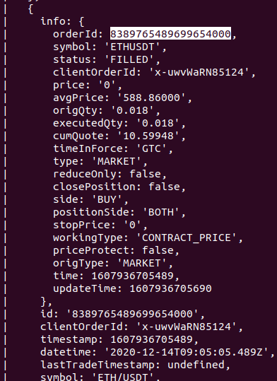 Binance Futures long order number exception · Issue #8115 · ccxt/ccxt ...