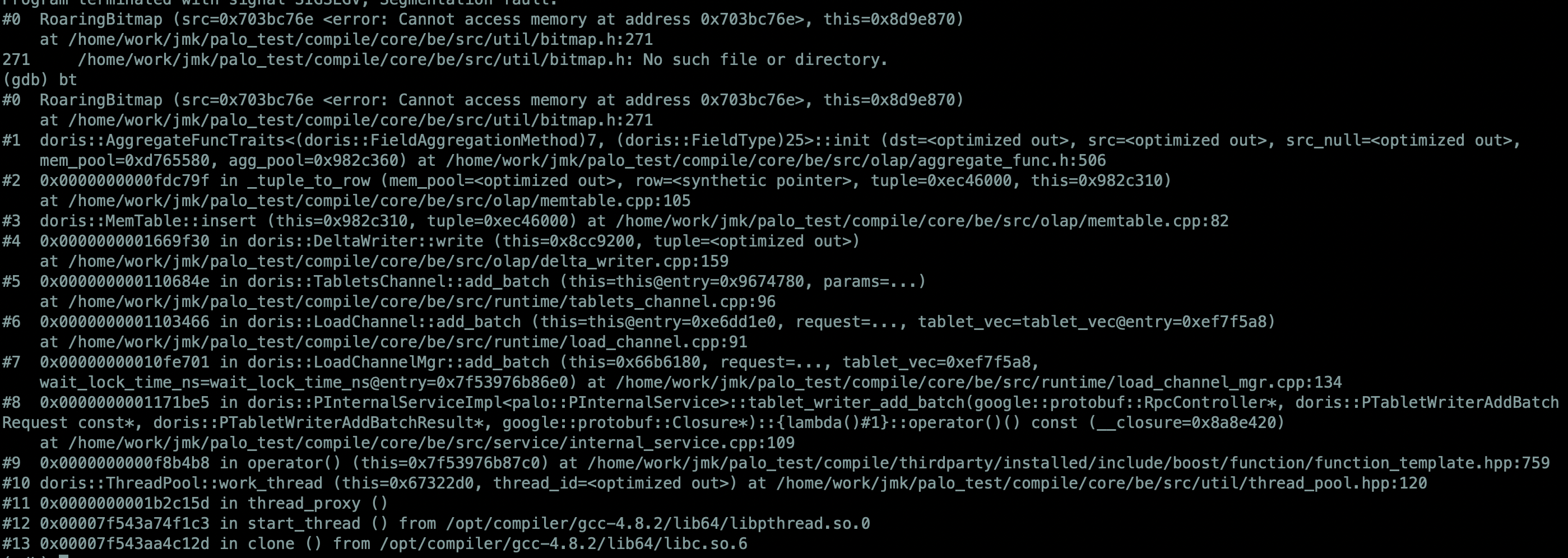 insert select into bitmap column with negative number may be filtered · Issue #2699 · apache ...
