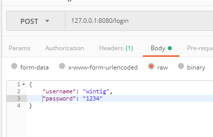 login接口无token返回 · Issue #1 · wintig/spring-boot-examples · GitHub