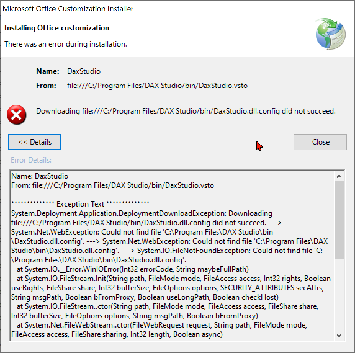 Excel add-in install issue · Issue #322 · DaxStudio/DaxStudio · GitHub