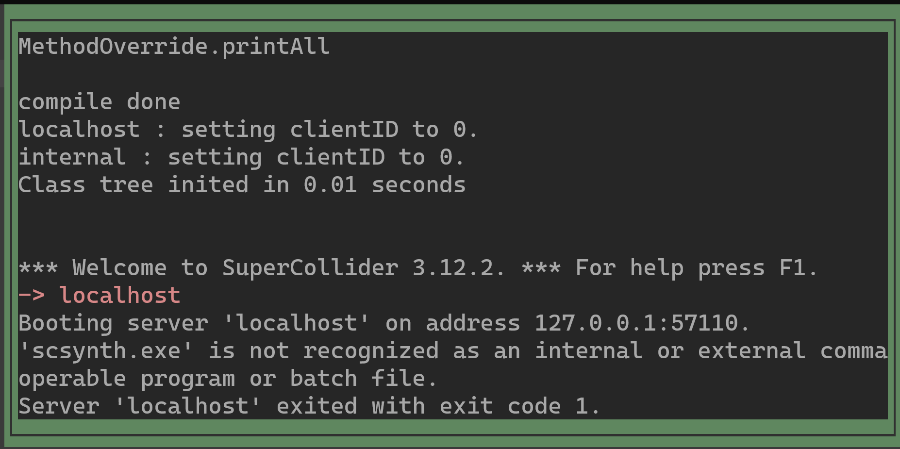 Cannot boot server from Powershell (SCNvim) outside of C:\Program Files\SuperCollider-3.12.2 ...