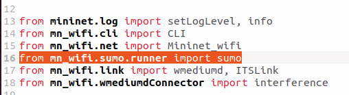 Unable to use SUMO in Mininet Wifi. · Issue #12027 · eclipse-sumo/sumo · GitHub
