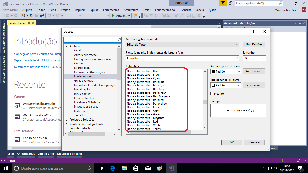 [Font and colors dialog] - Untranslated/Hard-coded strings · Issue #1693 · microsoft/nodejstools ...