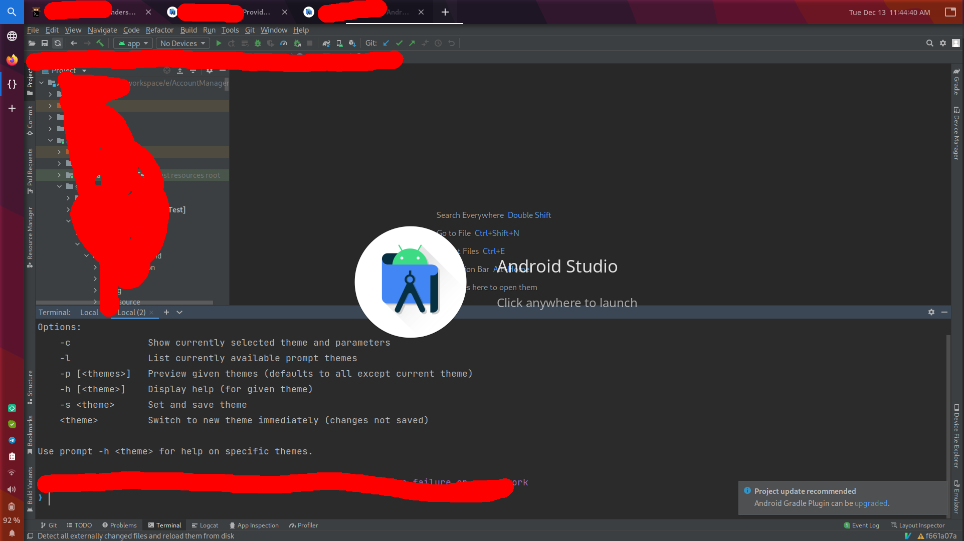 `Click anywhere to launch` doesn't disapear from opened window · Issue #922 · material-shell ...
