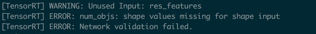Shape Values Missing For Shape Input · Issue 970 · Nvidiatensorrt 1163